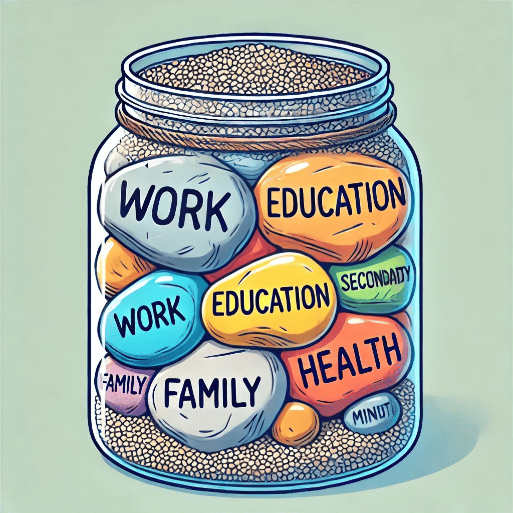 Jar of Life ขวดเวลาแห่งชีวิต – จัดลำดับความสำคัญในชีวิตเพื่อการเรียนรู้ ...